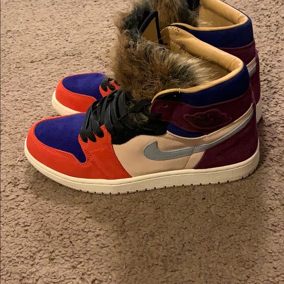 Jordan | Shoes | Limited Jordan With Detachable Fur Tongue | Poshmark